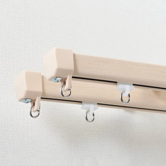 カーテンレール ダブル シングル 1.82m 2m 2.73m 3m TOSO エリート | DIYショップRESTA