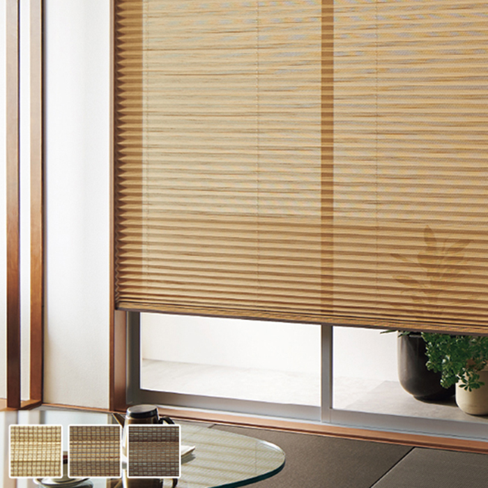 プリーツスクリーン TOSO しおり ライネン シングルスタイル | DIYショップRESTA