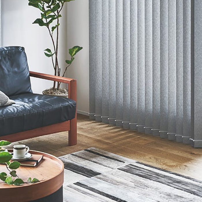 バーチカルブラインド TOSO プレーン ヘリンボーン デュアル カラーコンビネーション | DIYショップRESTA